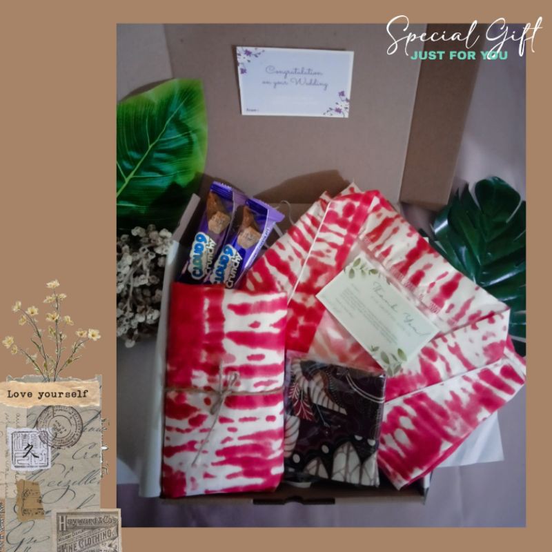 Jual [SPECIAL GIFT Paket 9] Hampers Piyama Murah/Gift Box Piyama/Kado ...
