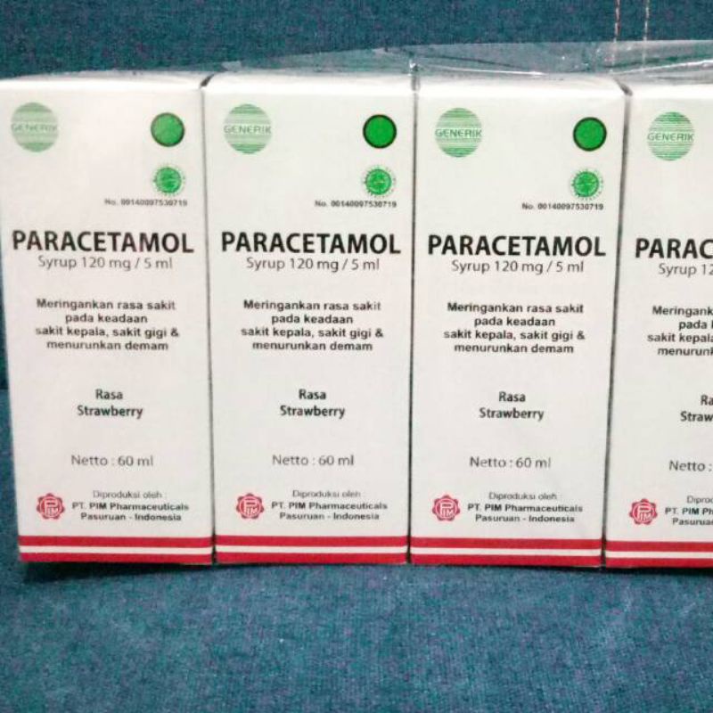Jual PARACETAMOL SIRUP 60 ML | Shopee Indonesia