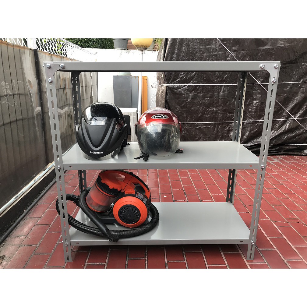 Jual Rak besi siku 3 susun / rak serbaguna / rak barang / rak susun ...