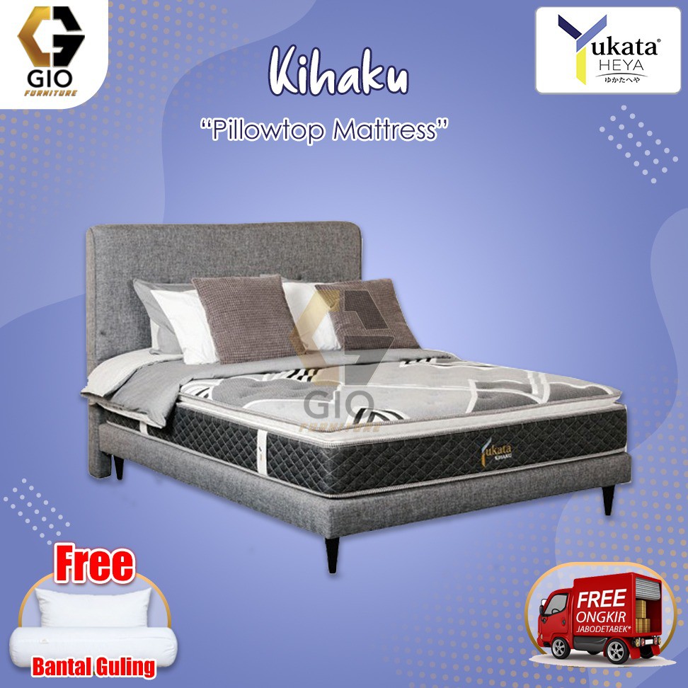 Jual Kasur Yukata Heya Springbed Kihaku (Full Set) | Shopee Indonesia