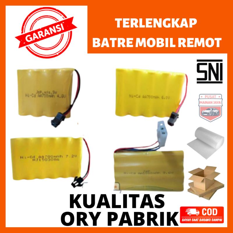 Jual (TERLENGKAP) Baterai Rc mobil remot batre Rc mobil remote control ...