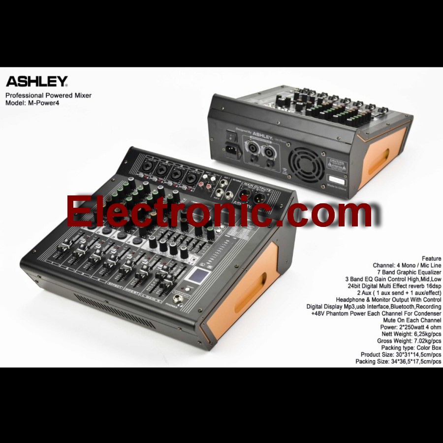 Jual POWER MIXER ASHLEY M POWER4 MPOWER4 MPOWER 4 / MPOWER4 ORIGINAL | Shopee Indonesia