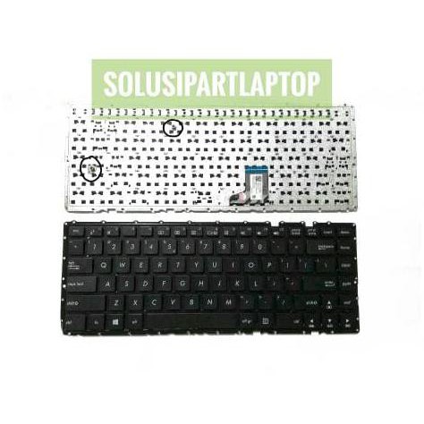 Jual Gilaa!!! Keyboard Asus K401 A401 A401L K401L K401Lb Hemat | Shopee ...