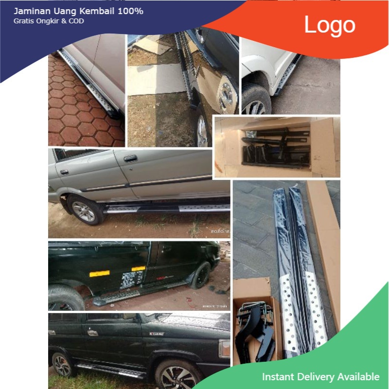 Jual kaki kaki foot step mobil model bintik original pabrik | Shopee ...