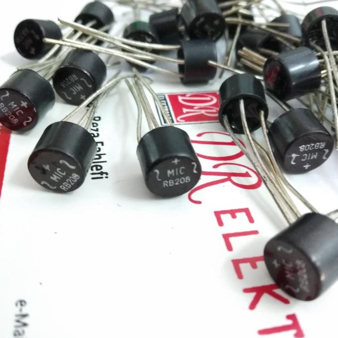 Jual Dioda bridge bulat 4 kaki 2a 2 amper ampere 800v 800 volt MIC ...