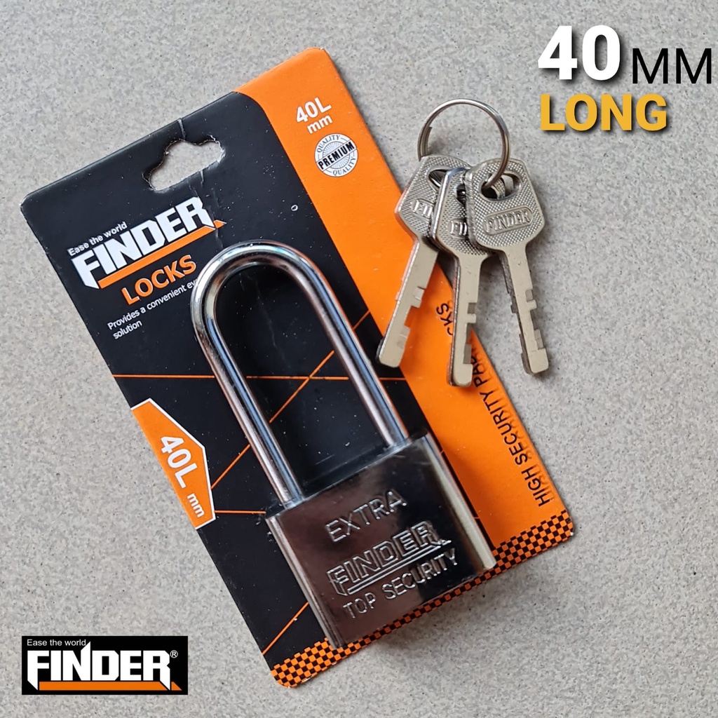Jual Gembok Nekel FINDER 40 MM PANJANG / Gembok Serbaguna | Shopee ...