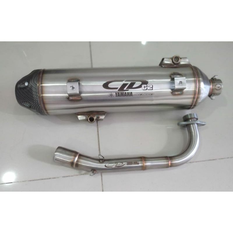 Jual KNALPOT CLD Standar Racing Type C2 Stenlise Inlate 38mm..ADV 160 ...