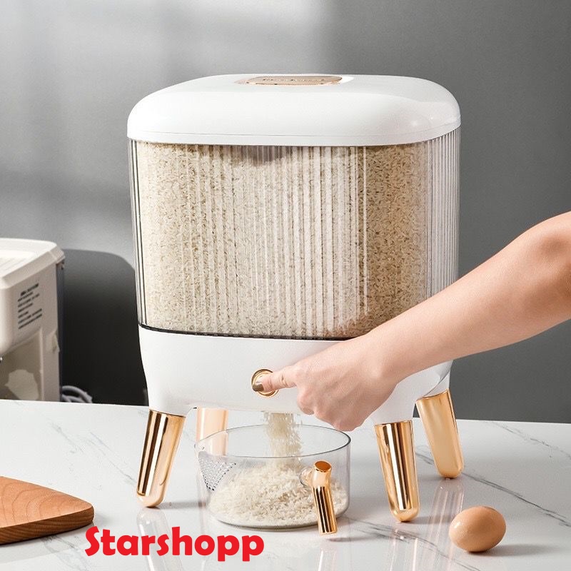 Jual (READY STOCK) DISPENSER BERAS/TEMPAT BERAS ESTETIK/TEMPAT BERAS ...