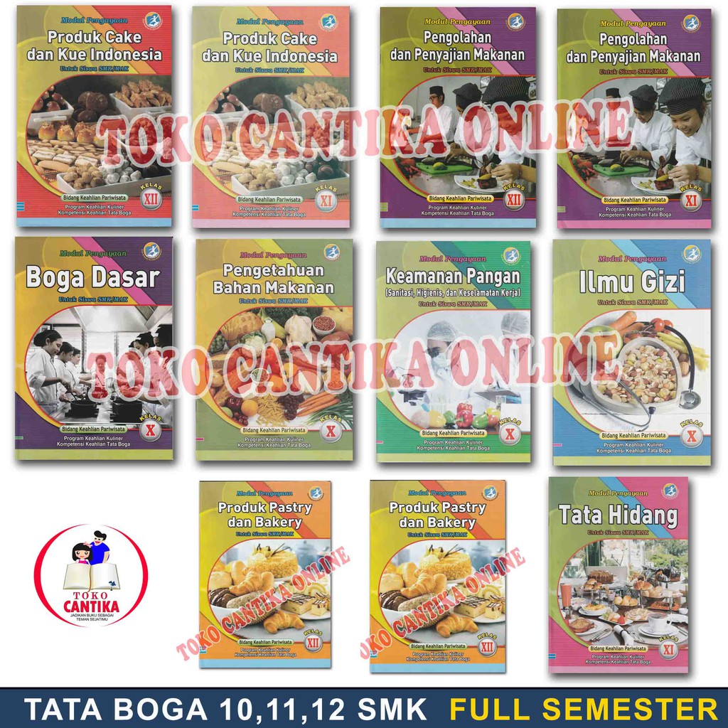 Jual Buku LKS Tata Boga Kelas 10 11 12 SMK/SMA - KEAHLIAN PARIWISATA - KULINER - GIZI - PANGAN ...