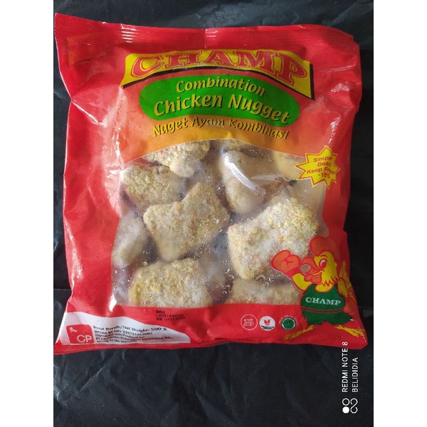Jual NUGGET CHAMP AYAM 250GR / chicken nugget / frozen food | Shopee ...