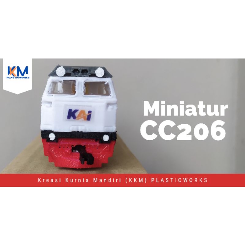 Jual Miniatur Kereta Api Lokomotif CC206 Skala 1:76 | Shopee Indonesia