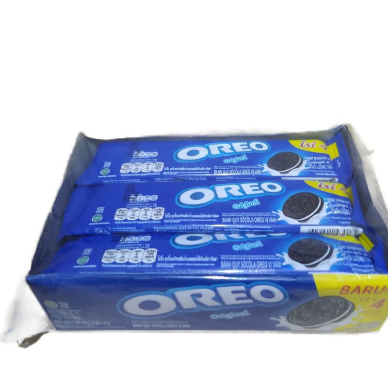 Jual OREO ORIGINAL 1BOX @12PCS 4 KEPING | Shopee Indonesia