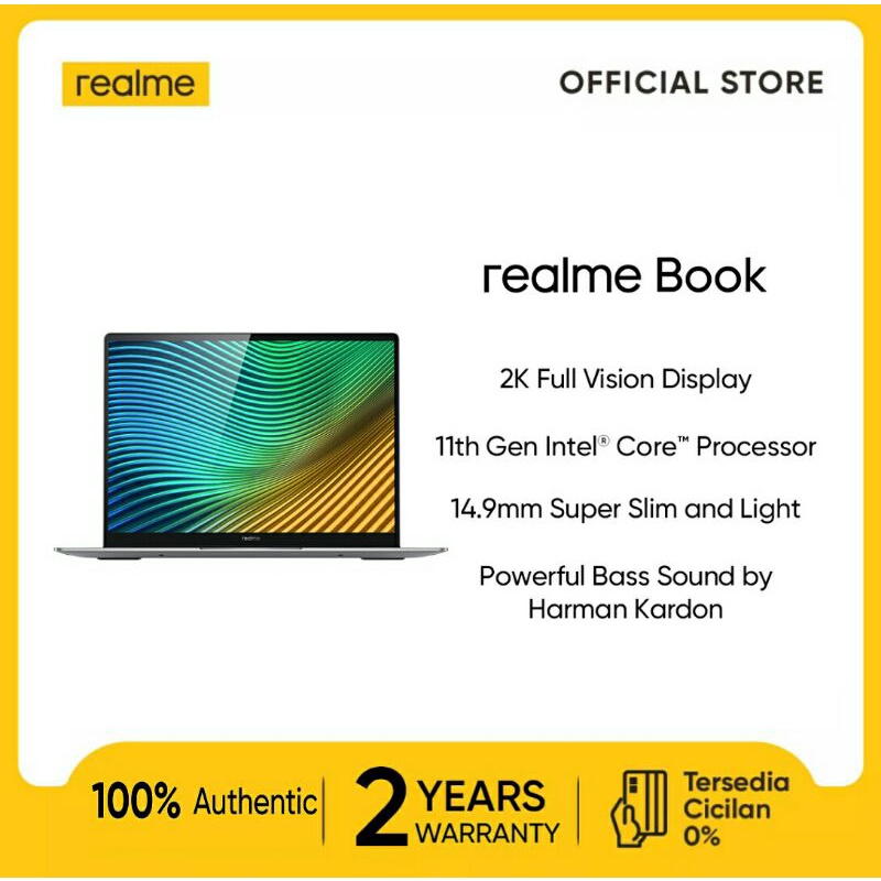 Jual REALME BOOK PRIME I5 8+512 GB NVMe SSD/i5-11320H/ Intel® Iris® Xe ...