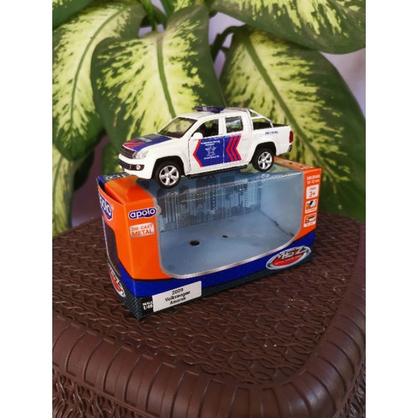 Jual Diecast Miniatur Mobil Polisi Patwal VW Amarok | Shopee Indonesia