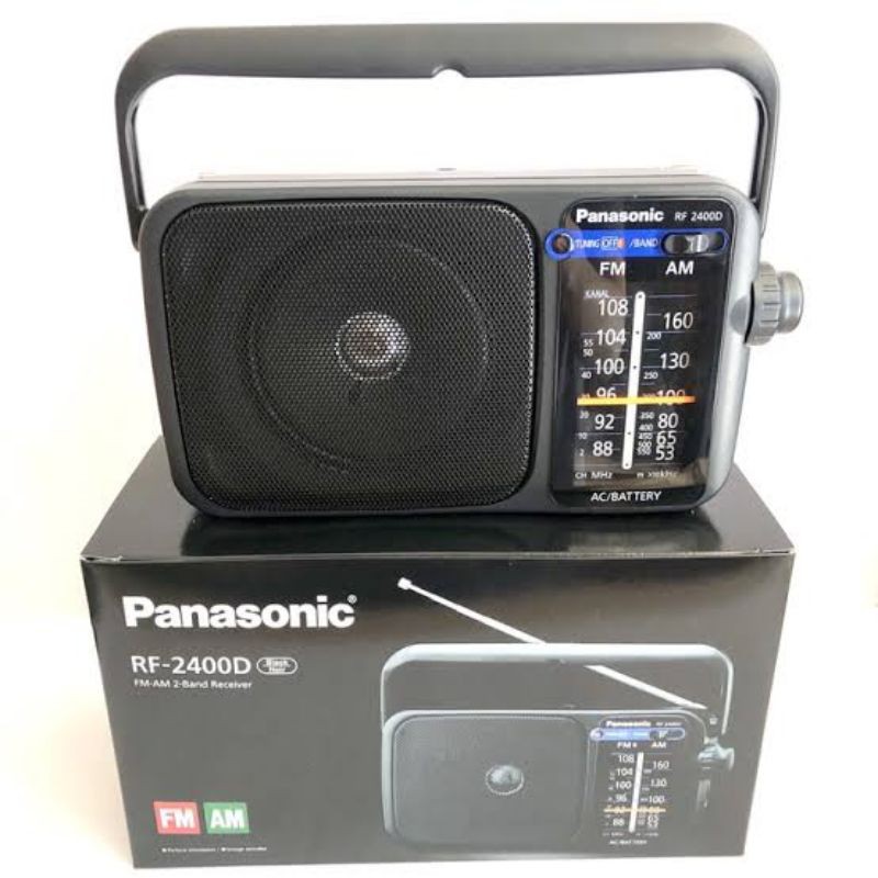 Jual VINTAGE RADIO JADUL PANASONIC RF 2400D 2400 RF2400 D RF2400D AC DC ...
