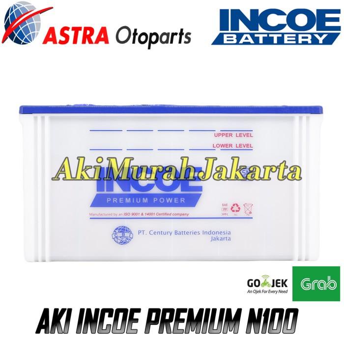 Jual Aki Genset Incoe Premium Astra N100 Aki Basah 12V / 100Ah | Shopee Indonesia