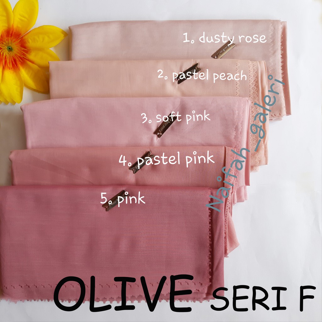 Jual Hijab Segi Empat Polos Voal Lasercut Olive Umama Label Besi Silver part 2 | Shopee Indonesia