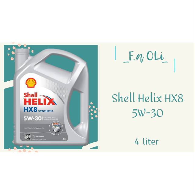 Jual Shell Helix HX8 5W-30 4liter | Shopee Indonesia