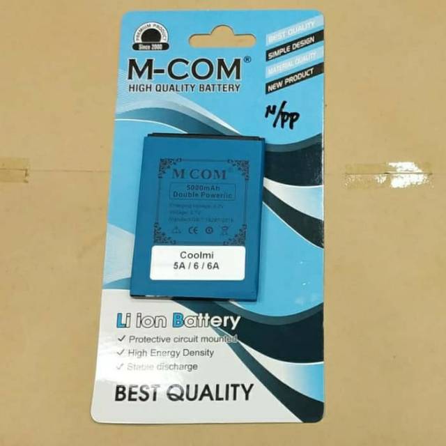 Jual baterai COOLMI 5A / 6 / 6A , COOLMI 5 / 7A DOUBLE POWER battery battle batre bat | Shopee ...