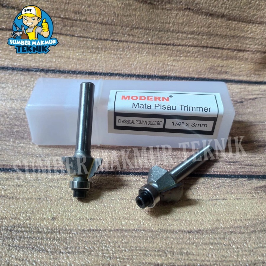 Jual Mata Profil Kayu Classical Clasical Roman Ogee Oge Bit Router 1/4 ...