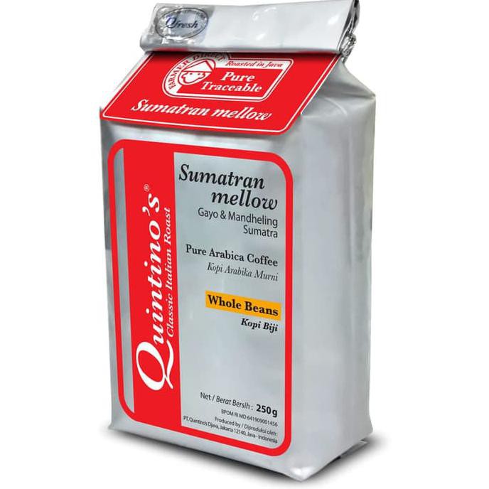 Jual Quintinos Sumatra mellow Bean 250 gr | Shopee Indonesia