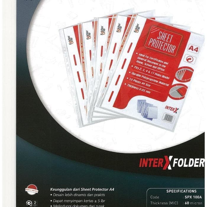 Jual pp plastik Pocket A4/F4 isi 10pcs | Shopee Indonesia