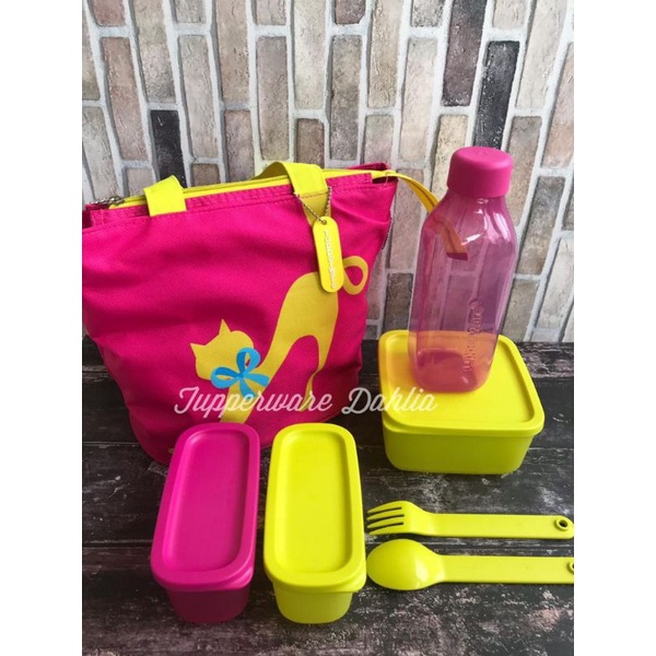 Jual Cosmo Lady/set makan tupperware | Shopee Indonesia