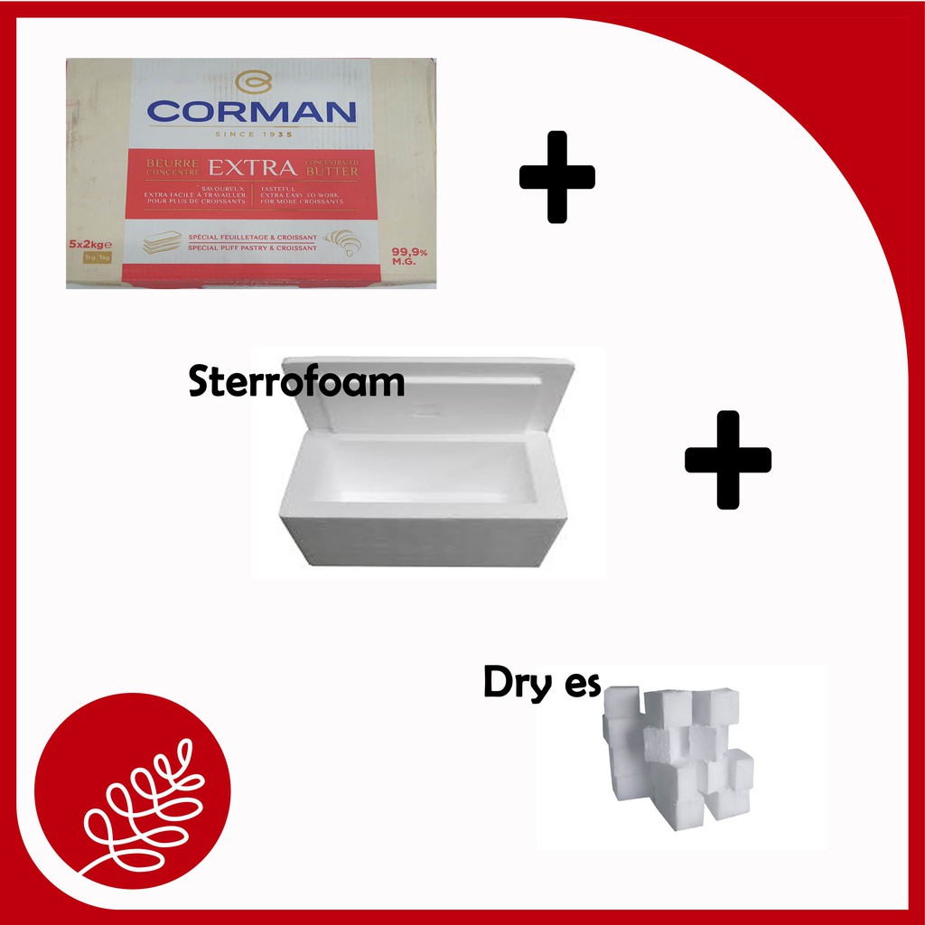 Jual CORMAN SOLUTION SHEET BUTTER MF 99% 2KG / MAKANAN / SUSU / BUTTER ...