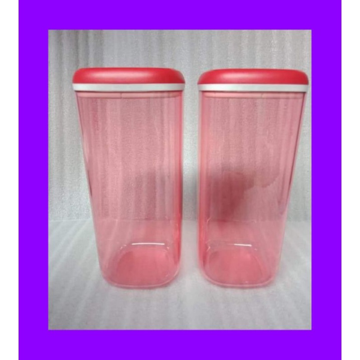 Jual crystal canister high Tupperware toples bening kapasitas 1.8 liter ...