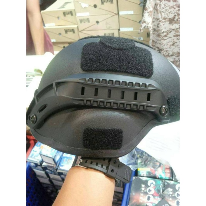 Jual TERLARIS HELM TACTICAL MICH 2002 MILITARY AIRSOFT HELMET WITH ACH ...