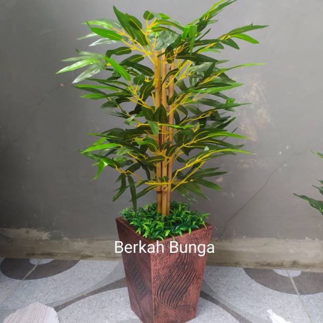 Jual Bambu artificial 70cm- Bambu plastik- bambu artificial murah ...