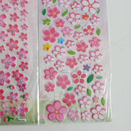 Jual Sticker Embos Eksklusif Bunga | Shopee Indonesia