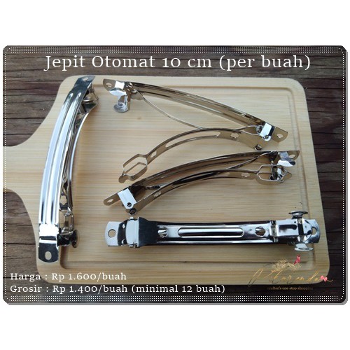 Jual JPO-06 : Jepit Otomat 10 cm (per buah) | Shopee Indonesia