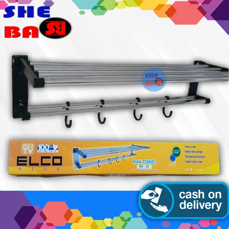 Jual Jemuran Dinding Lipat Jemuran Portable | Shopee Indonesia