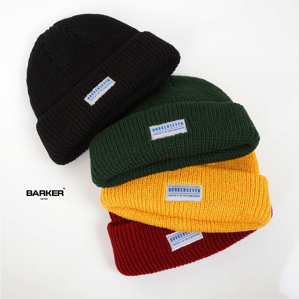 Jual kupluk Pria Beanie Hat Barker 7 CROSSERS Kupluk Rajut topi rajut ...