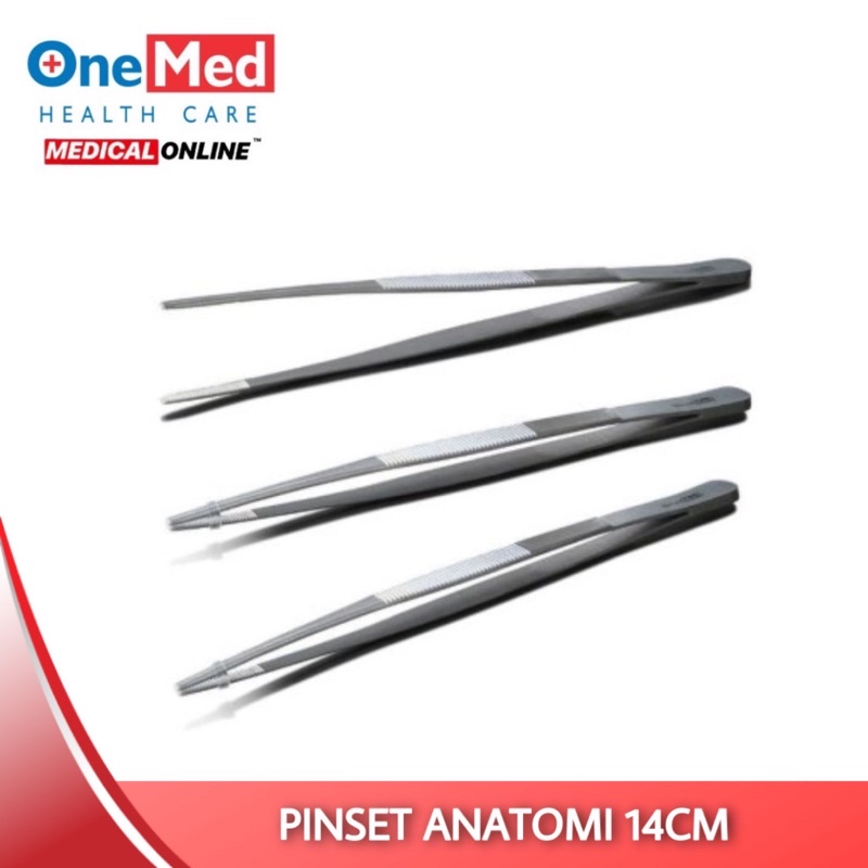 Jual PINSET ANATOMI CHIRURGIS 14CM / PINSET ANATOMIS CHIRUGIS 14 CM ...