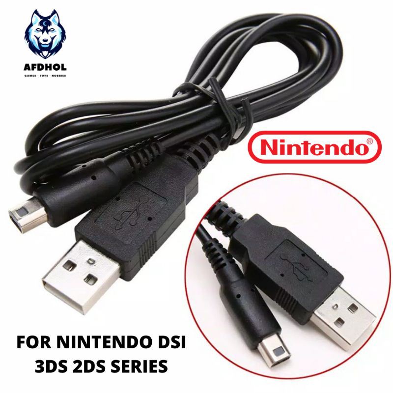 Jual Kabel Charger Usb Nintendo 3ds 2ds XL LL Dsi Ndsi Nds i NdsiXL New ...