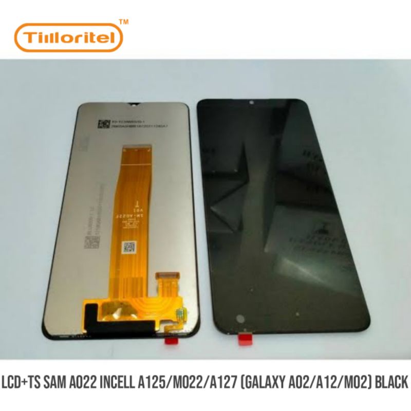 Jual LCD+TS SAM A022 INCELL A125/M022/A127 (GALAXY A02/A12/M02) BLACK ...