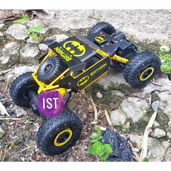 Jual RC Mobil Avenger Rock Crowler 4 WD Batman Hitam Kuning No.SW21034 ...