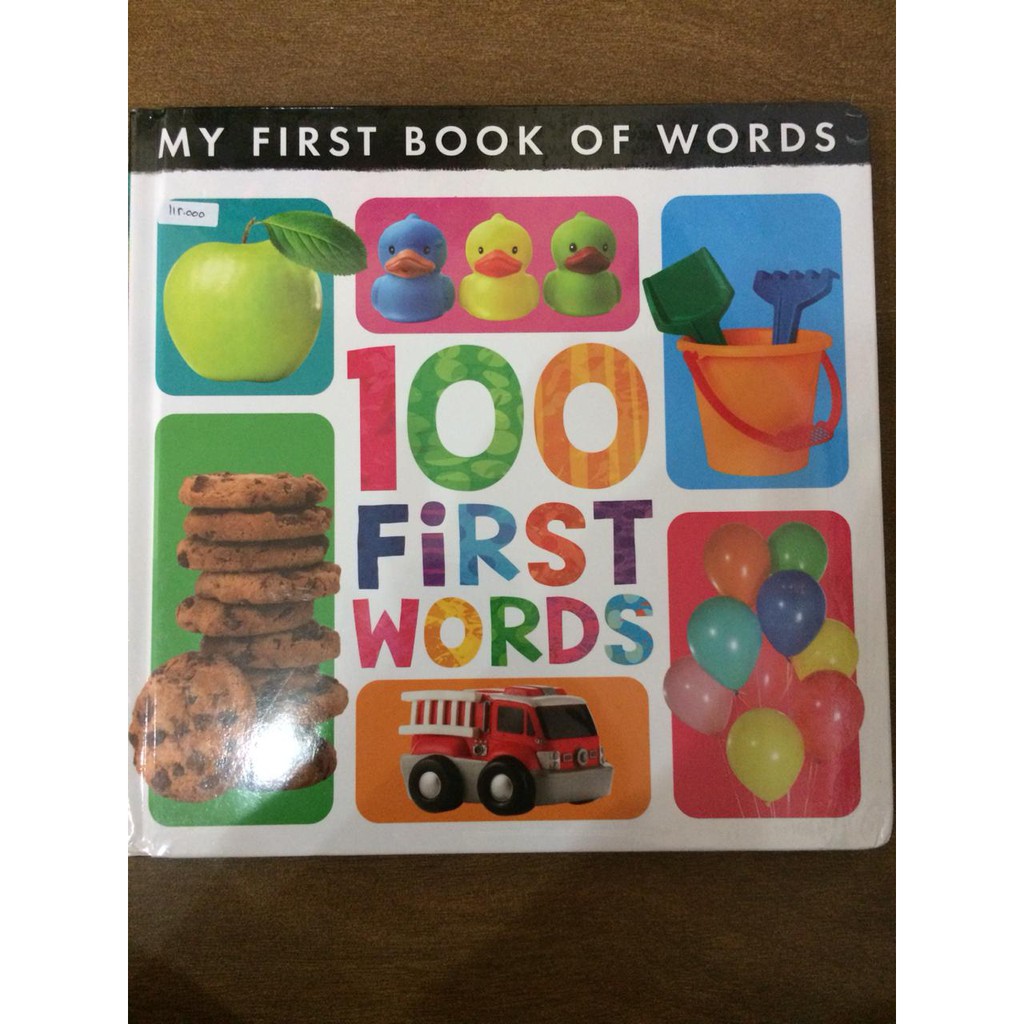 Jual My First Book of Words - 100 First Words | Shopee Indonesia