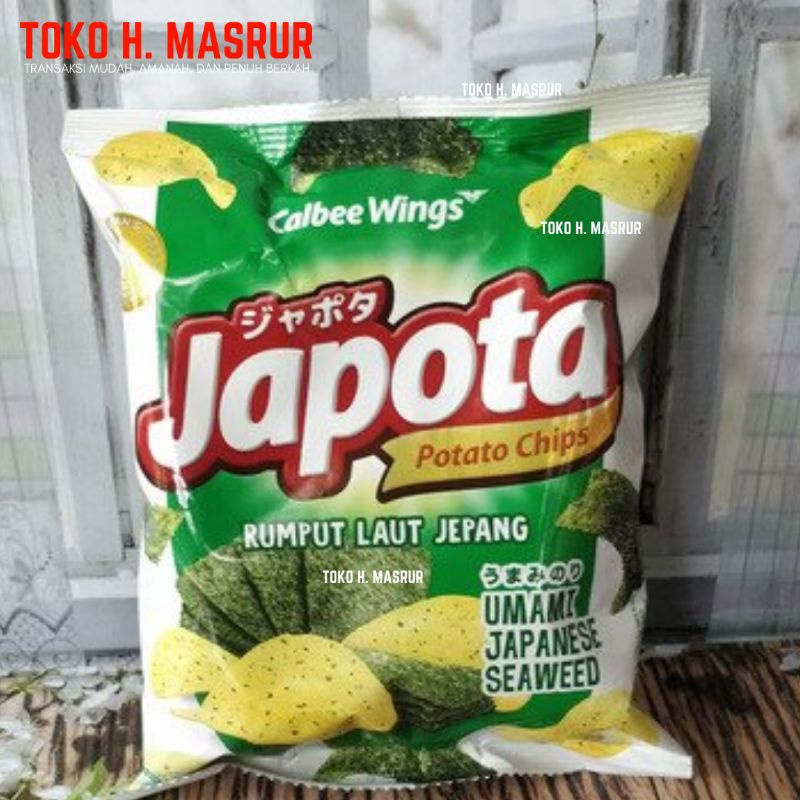 Jual Keripik Kentang Potato Chips Japota | Japota Umami Rumput Laut ...