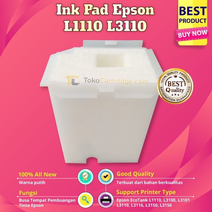 Jual Tempat Pembuangan Tinta Printer Epsn L1110 L1210 L1250 L3100 L3101 ...