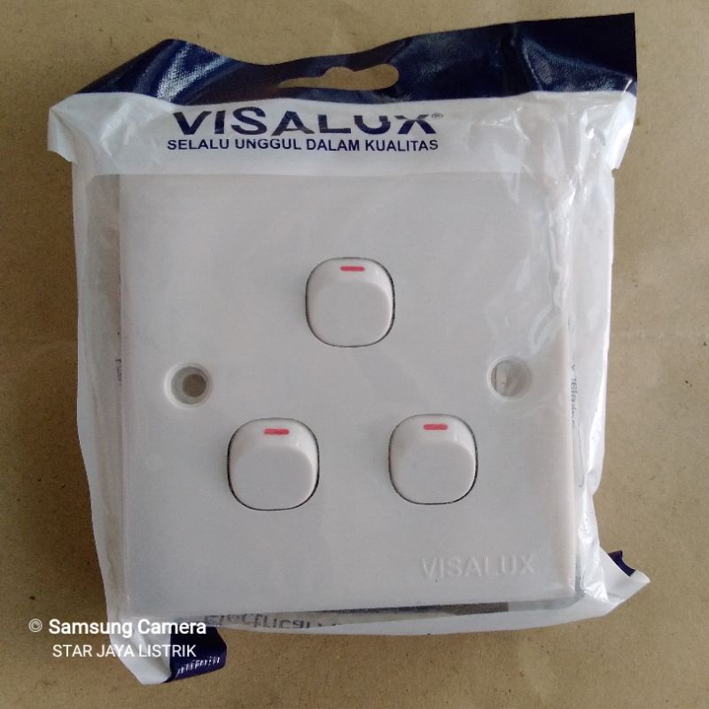 Jual Saklar Visalux Clipsal Inbow - Saklar 1gang, 2gang, 3gang, 4gang ...