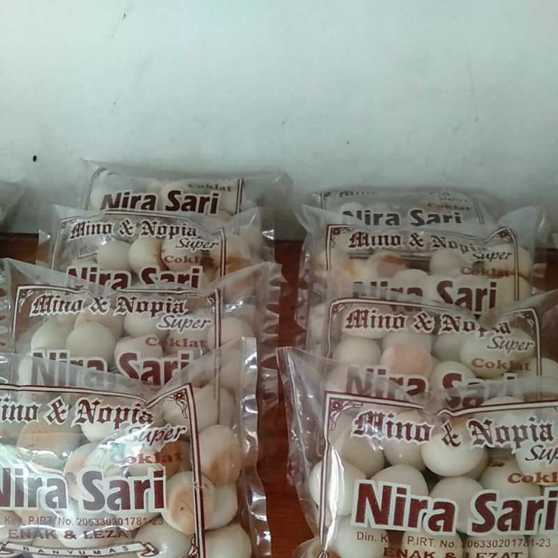Jual Mino nopia mini makanan khas Purwokerto 330 gr | Shopee Indonesia