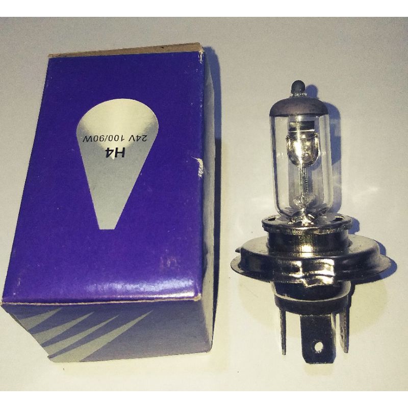 Jual LAMPU HALOGEN 24V 100/90W H4 | Shopee Indonesia