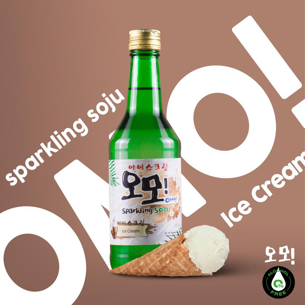 Jual OMO! Soju Non Alkohol/ Halal Sparkling Water | Shopee Indonesia
