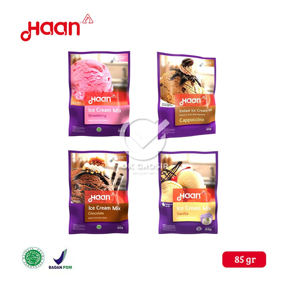 Jual Haan Ice Cream Sachet (85 gr) | Shopee Indonesia