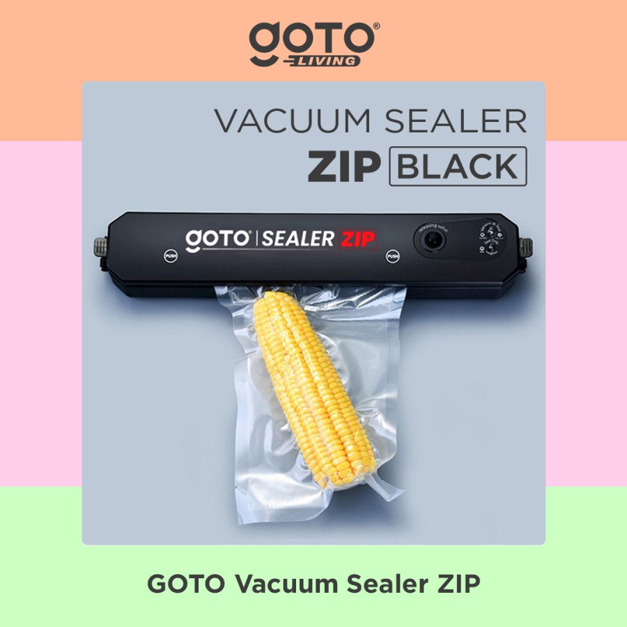 Jual Goto Zip Vacuum Sealer Alat Press Perekat Plastik Vakum Makanan ...