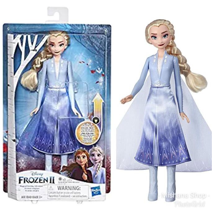 Jual Boneka Disney Princess Elsa Frozen 2 Magical Swirling Light Up ...