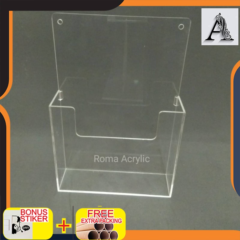 Jual Murah Akrilik brosur Dinding /akrilik/ brosur akrilik A5 | Shopee ...